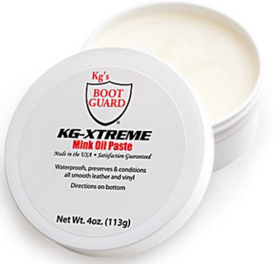 Kg's Boot Guard Mink Oil Paste